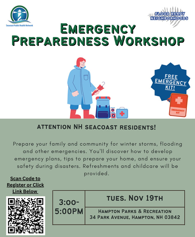 Emergency Preparedness Workshop – Hampton Beach
